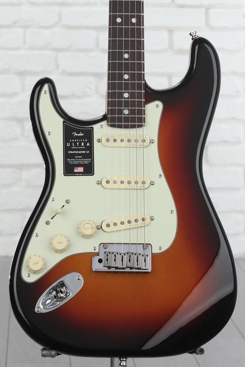 Fender American Ultra Stratocaster Left-handed - Ultraburst with ...