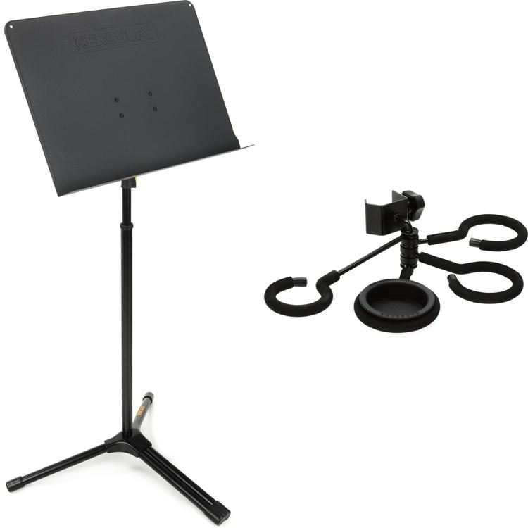 Hercules Stands BS200BPLUS EZ Grip Symphony Stand and Mute Holder ...