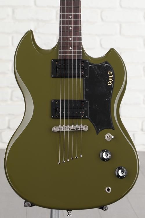 Guild Polara Electric Guitar - Phantom Green | Sweetwater