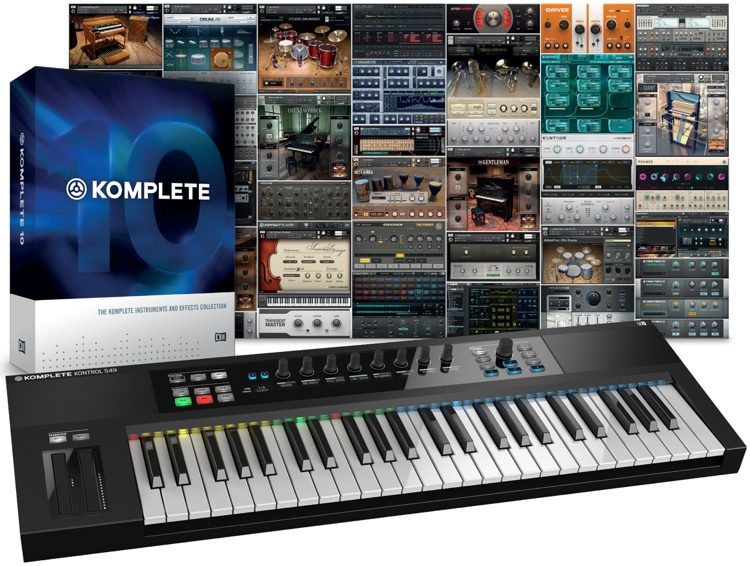 Native Instruments Komplete Kontrol S49 with Komplete 10 | Sweetwater
