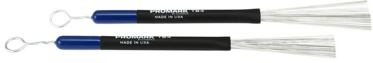 Promark TB4 Classic Telescopic Wire Brushes (pair) | Sweetwater