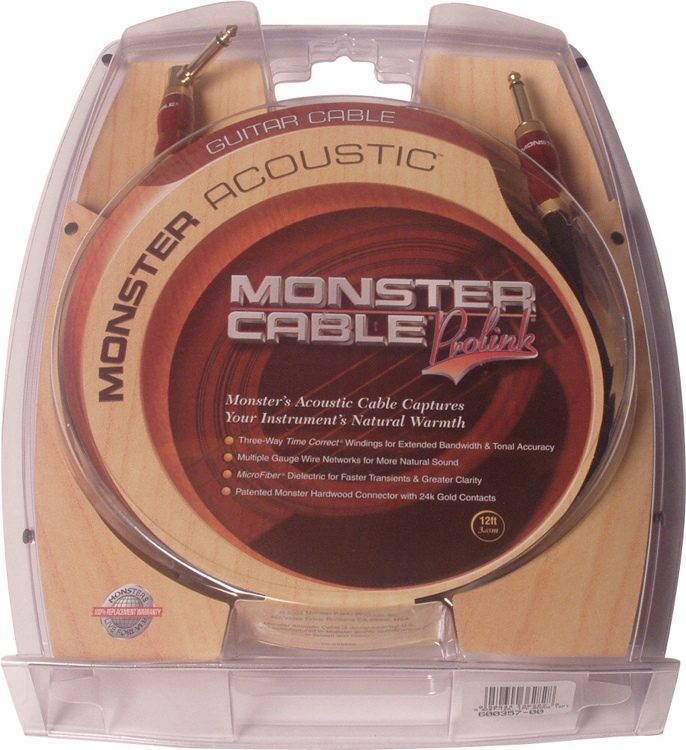 Monster 600358 Acoustic Instrument Cable - 21' | Sweetwater