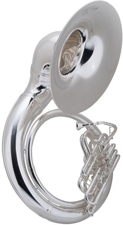 C.G. Conn 40K BBb Sousaphone - Satin Silver-plated with Case | Sweetwater