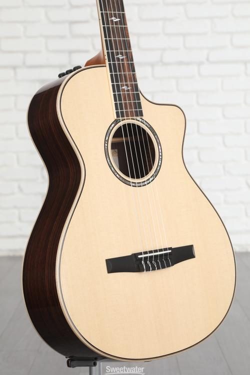 Taylor 812ce-N Grand Concert Nylon-string Guitar - Natural | Sweetwater