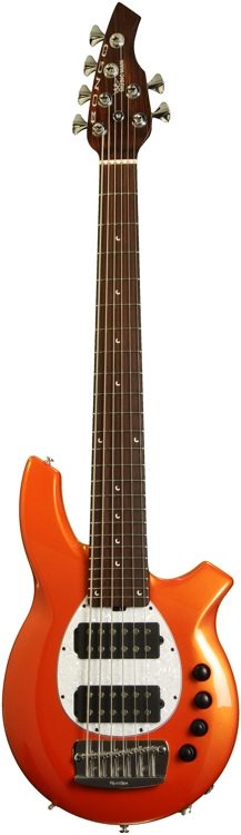 Ernie Ball Music Man Bongo 6 HH 6-String - Tangerine Pearl, Rosewood ...