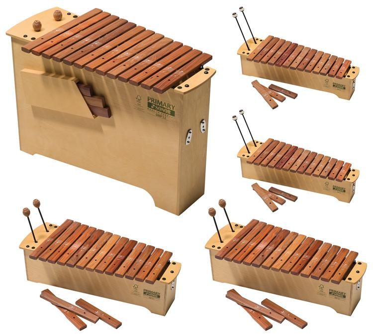 Sonor Orff Orff 1.1 Primary Xylophone 5 Piece Bundle | Sweetwater