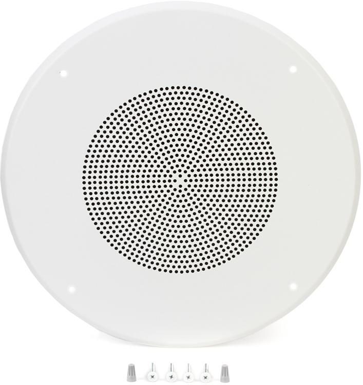 AtlasIED HD70W 8-inch In-ceiling Speaker - White (each) | Sweetwater