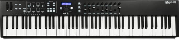 Arturia KeyLab Essential 88 88-key Keyboard Controller - Black | Sweetwater