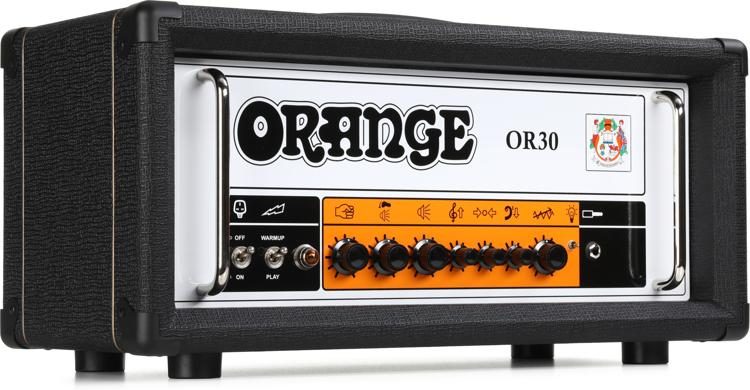 Orange OR30 30-watt 1-channel Tube Amplifier Head - Black | Sweetwater