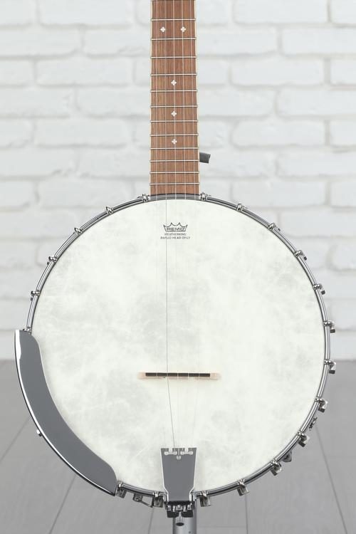 Fender PB-180E Acoustic-electric Banjo - Natural, Walnut Fingerboard ...