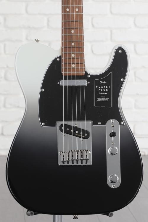 Fender Player Plus Telecaster - Silver Smoke with Pau Ferro Fingerboard ...