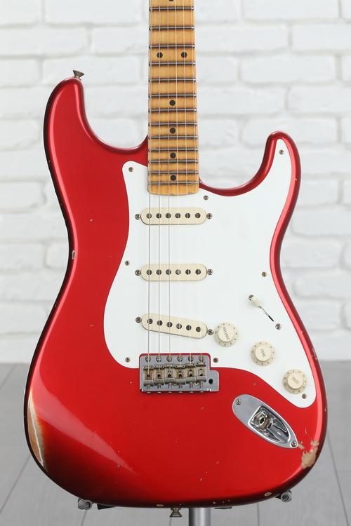 Fender Custom Shop '58 Stratocaster Relic - Aged Candy Apple Red ...