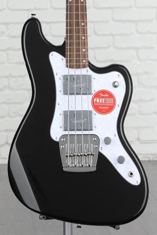 Squier Paranormal Rascal Bass HH - Metallic Black | Sweetwater