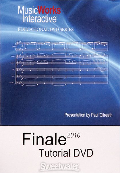 MusicWorks Finale 2010 Tutorial DVD-ROM | Sweetwater