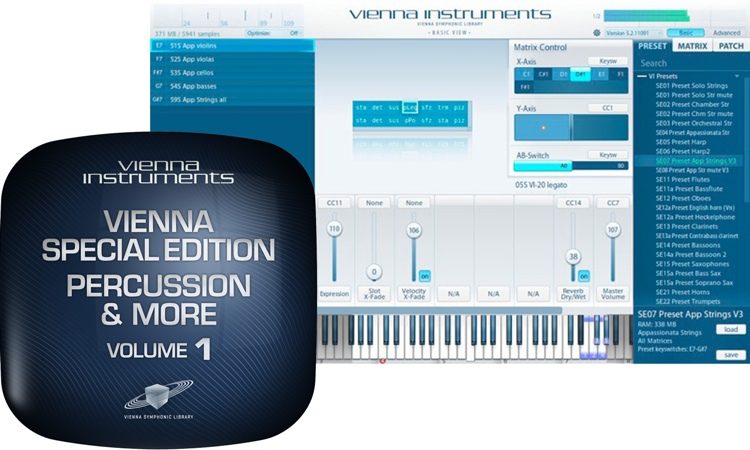Vienna Symphonic Library Special Edition Volume 1: Percussion & More ...