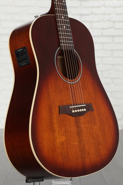 Seagull Guitars S6 Original Presys II Acoustic-electric Guitar - Burnt ...