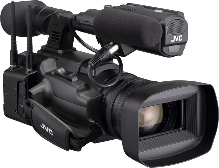 JVC GY-HC550U 4K UHD Handheld Connected Camcorder | Sweetwater