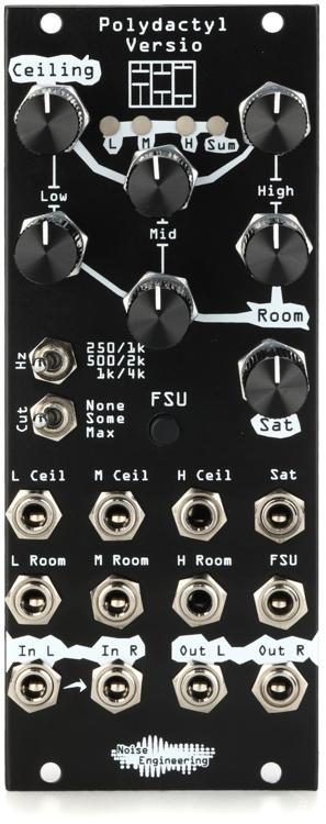 Noise Engineering Polydactyl Versio Multiband Dynamics Processor Eurorack Module - Black ...