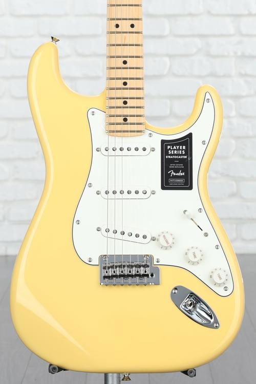 Fender Player Stratocaster - Buttercream with Maple Fingerboard ...
