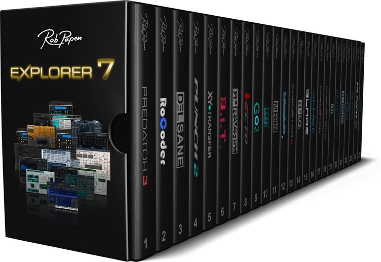 Rob Papen eXplorer-7 Virtual Instrument and Effects Software Bundle ...
