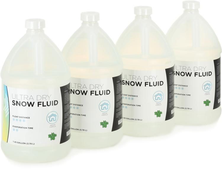 Froggy's Fog Ultra Dry Snow Fluid - 1 Gallon (4-pack) | Sweetwater