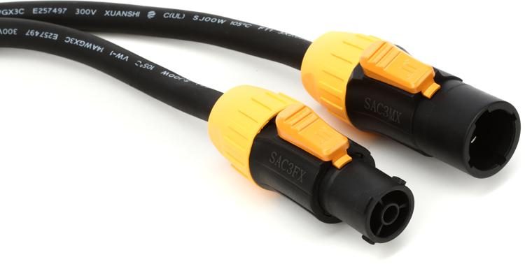 Accu-Cable SIP126 IP65 Male to Female Power Link Cable - 5 Feet ...