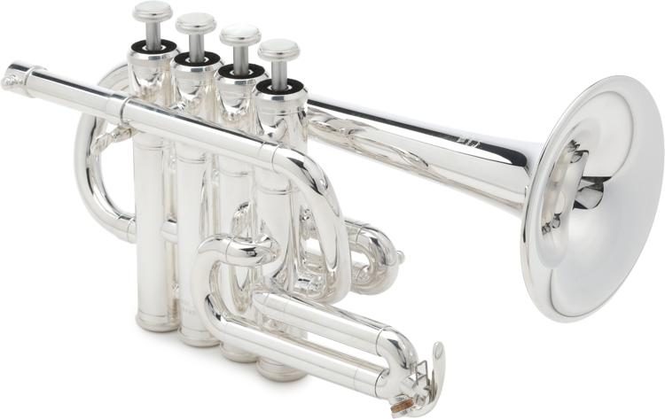 Yamaha YTR-6810S Professional Piccolo Trumpet - Silver-plated | Sweetwater