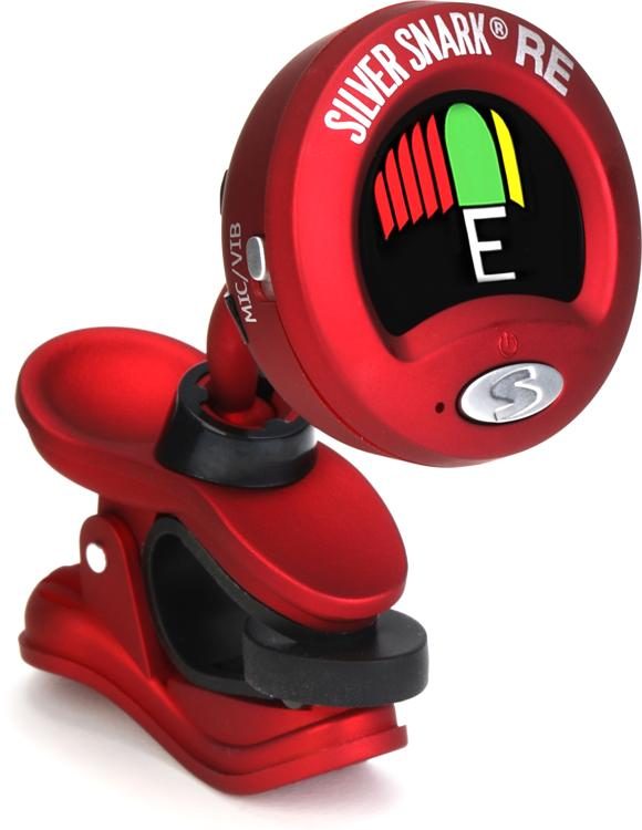Snark Silver Snark Chromatic Tuner - Red | Sweetwater