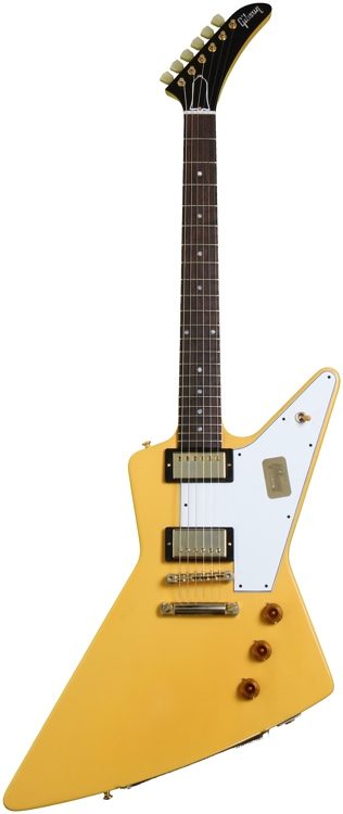 Gibson Custom '58 Explorer - Aspen White | Sweetwater