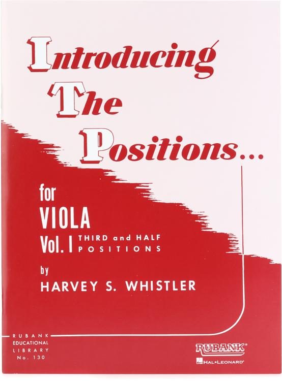 Hal Leonard Introducing The Positions for Viola Volume 1 - Third and ...