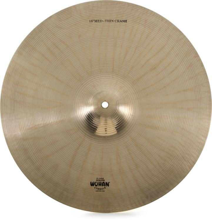 Wuhan 18-inch Western Medium Thin Crash Cymbal | Sweetwater