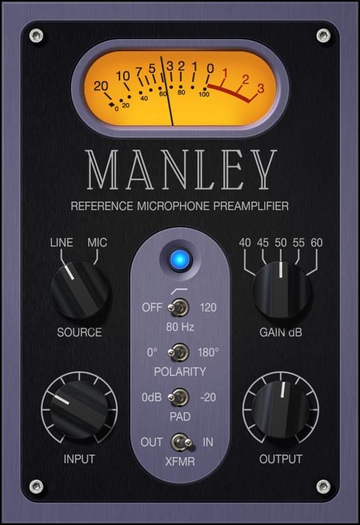 Universal Audio UAD Manley Tube Preamp Plug-in | Sweetwater