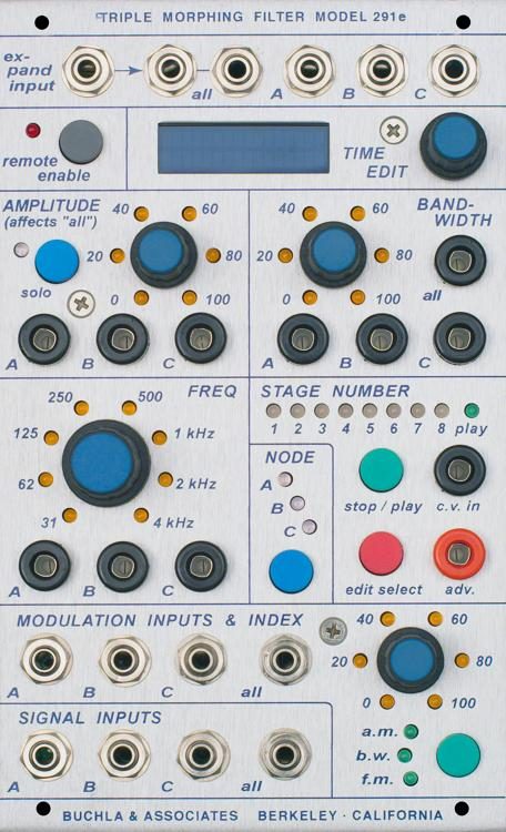 Buchla 291e Triple Morphing Filter Module | Sweetwater