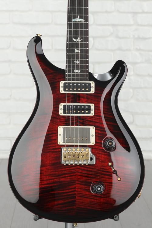 PRS Studio Electric Guitar - Fire Smokeburst, 10-Top | Sweetwater