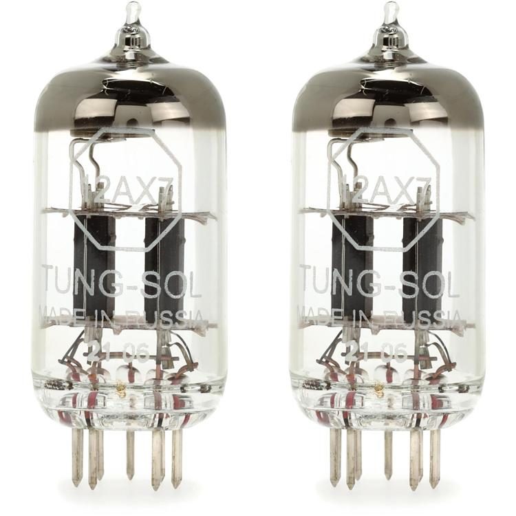 Tung-Sol 12AX7 Preamp Tube Pair | Sweetwater