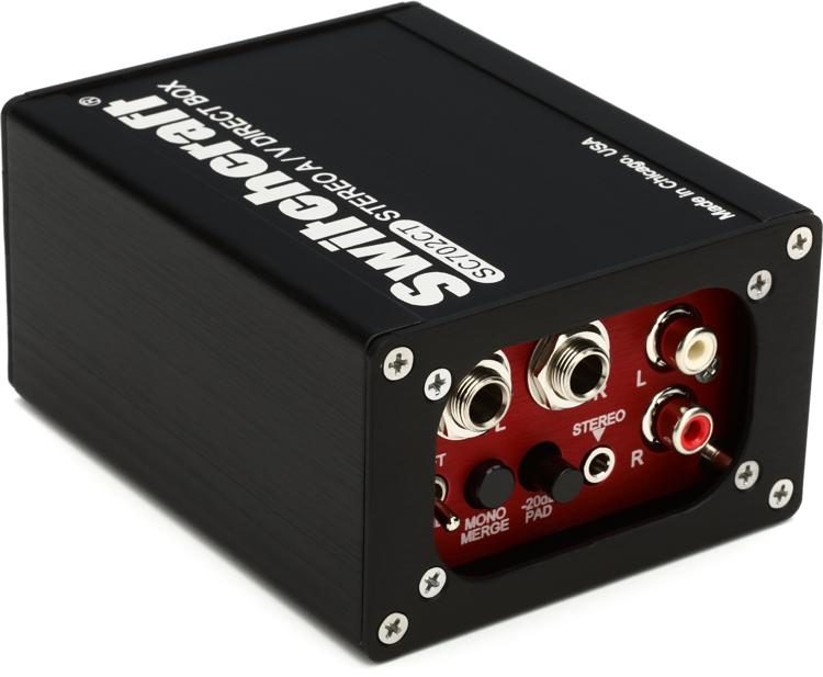 Switchcraft SC702CT 2-channel Passive Instrument Direct Box | Sweetwater