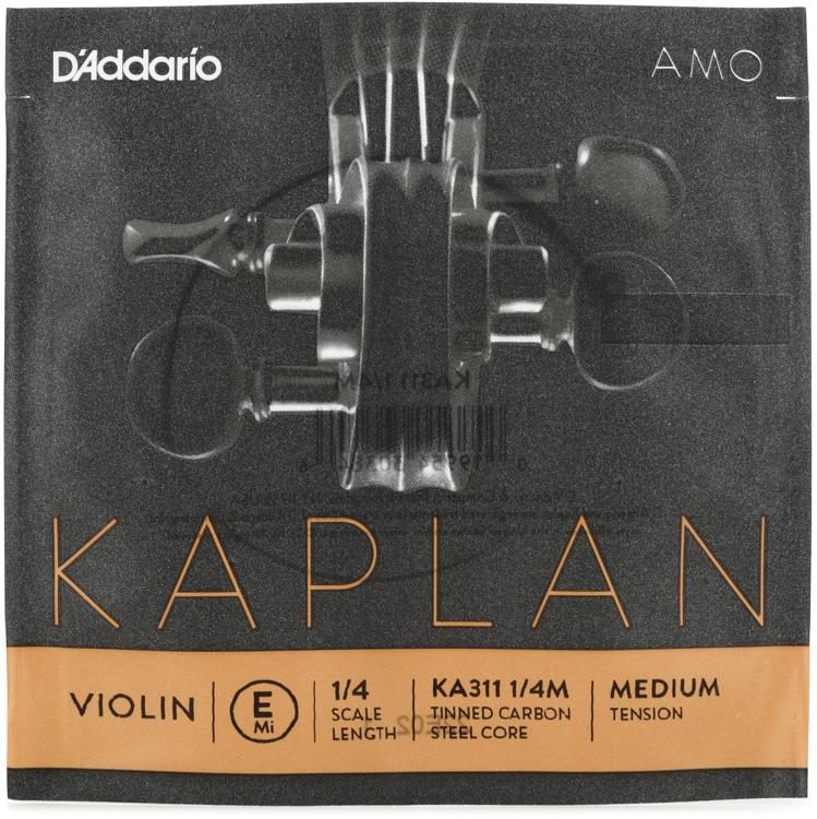 D'Addario KA311 Kaplan Amo Violin E String - 1/4 Scale | Sweetwater