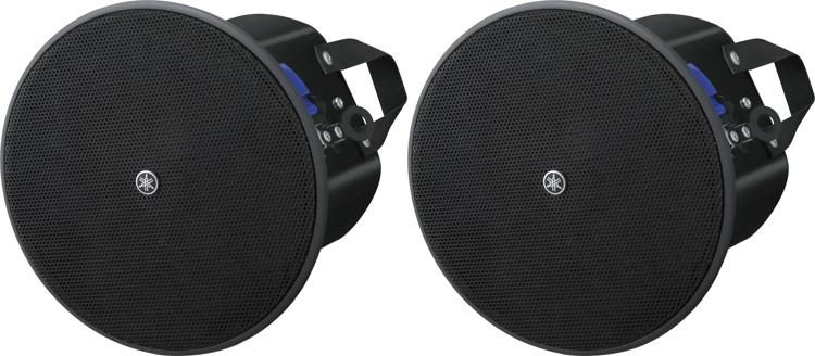 Yamaha VXC4 4-inch In-Ceiling Speaker - Black (Pair) | Sweetwater