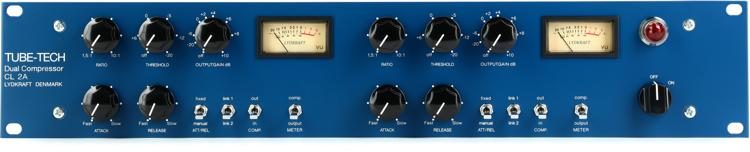Tube-Tech CL 2A 2-channel Tube Optical Compressor | Sweetwater