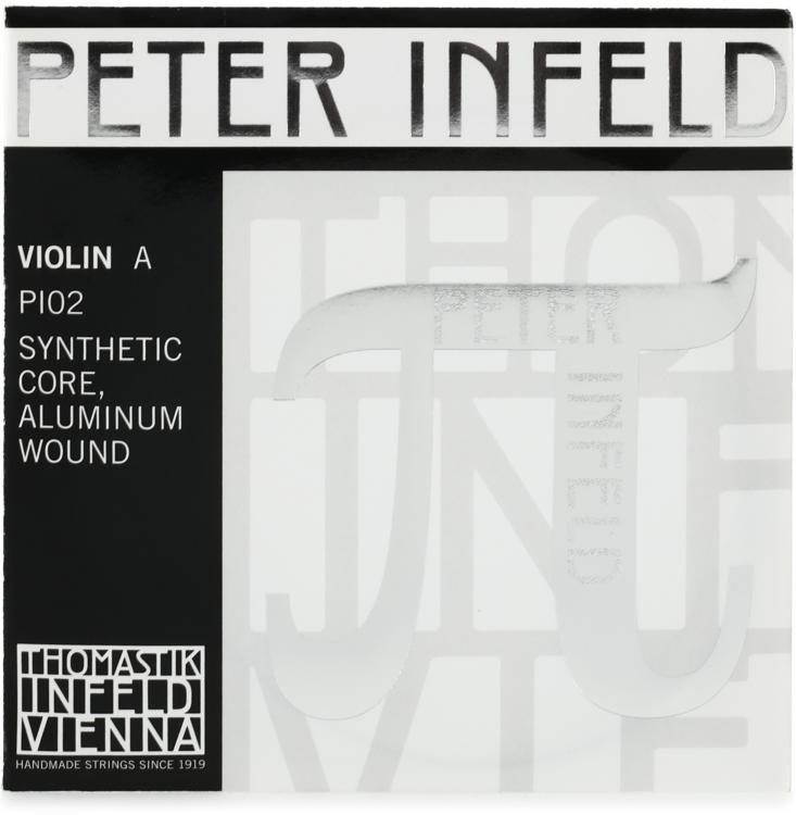 Thomastik-Infeld PI02 Peter Infeld Violin A String - 4/4 Size Aluminum ...