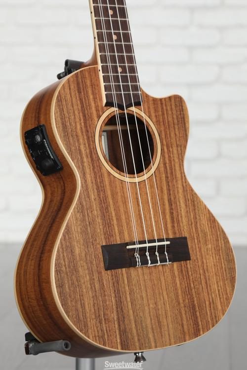 Lanikai ACST-5CET Acacia Tenor 5-String Acoustic-Electric Ukulele ...