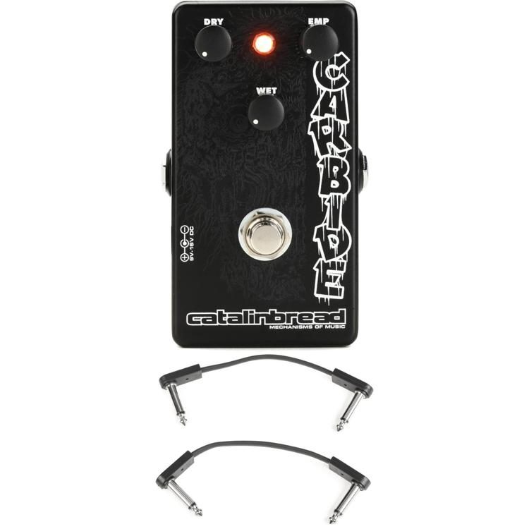 Catalinbread Carbide Distortion Pedal with 3 Patch Cables | Sweetwater