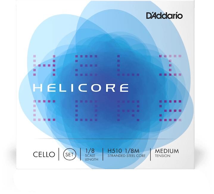 D'Addario H511 1/8M Helicore Cello A String - 1/8 Scale - Medium ...