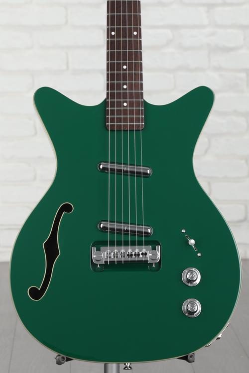 Danelectro Fifty Niner DC Semi-hollowbody Electric Guitar - Jade Top ...