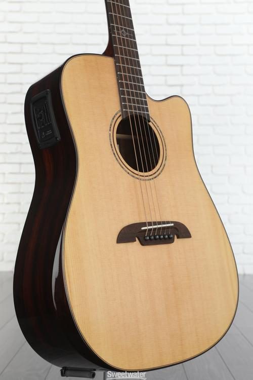 Alvarez ADE90CEAR Artist Elite 90 Dreadnought with Bevel Acoustic ...