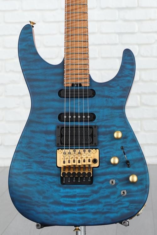 Jackson USA Signature Phil Collen PC1 - Satin Trans Blue | Sweetwater