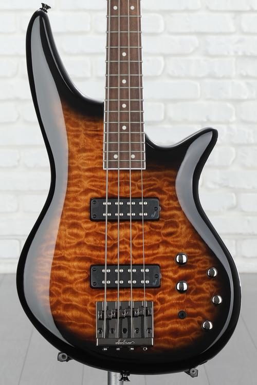 Jackson Spectra JS3Q Bass Guitar - Dark Sunburst | Sweetwater