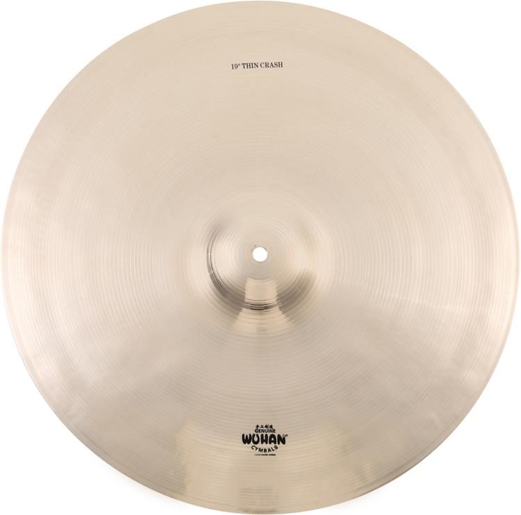 Wuhan 19-inch Western Thin Crash Cymbal | Sweetwater