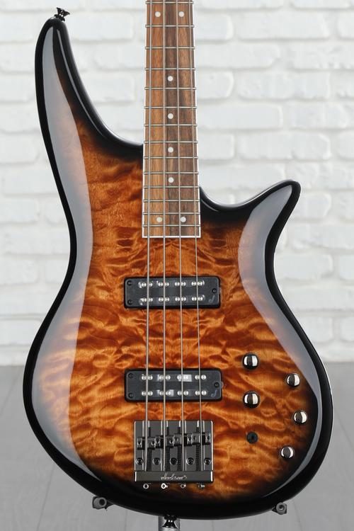 Jackson Spectra JS3Q Bass Guitar - Dark Sunburst | Sweetwater