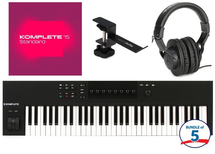 Native Instruments Komplete Kontrol A61 Smart Keyboard Controller and ...